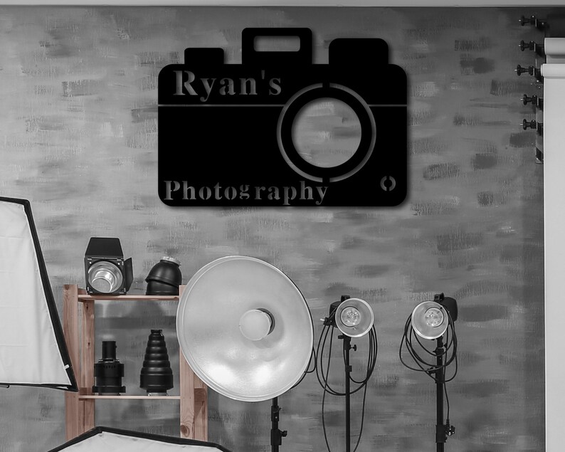 Photo Studio Metal Sign Custom Photo Studio Sign | Etsy
