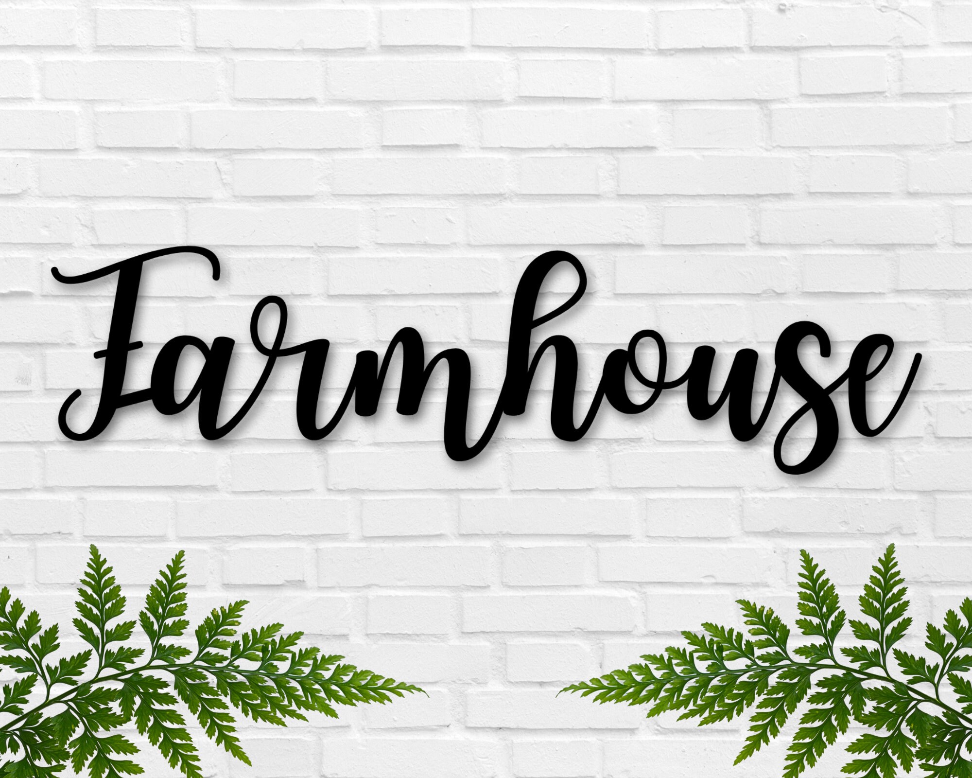 Farmhouse Word Art