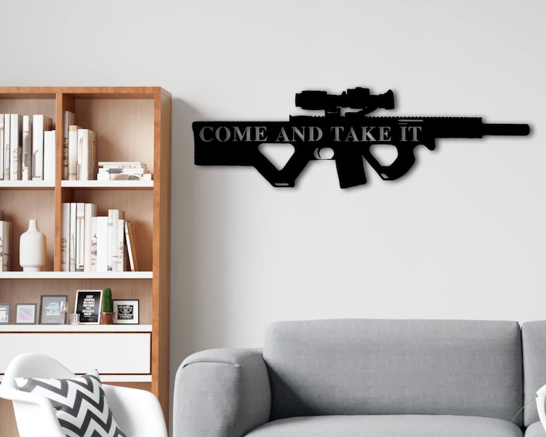 Gun Metal Sign Custom Gun Sign Personalized Armory Sign Gun - Etsy