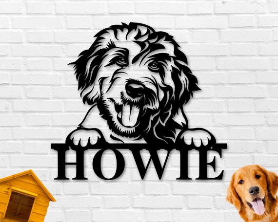 Goldendoodle Dog Sign Goldendoodle Metal Sign Goldendoodle | Etsy