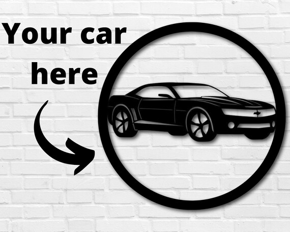 Custom Car Metal Sign Personalized Car Sign Car Garage Sign - Etsy