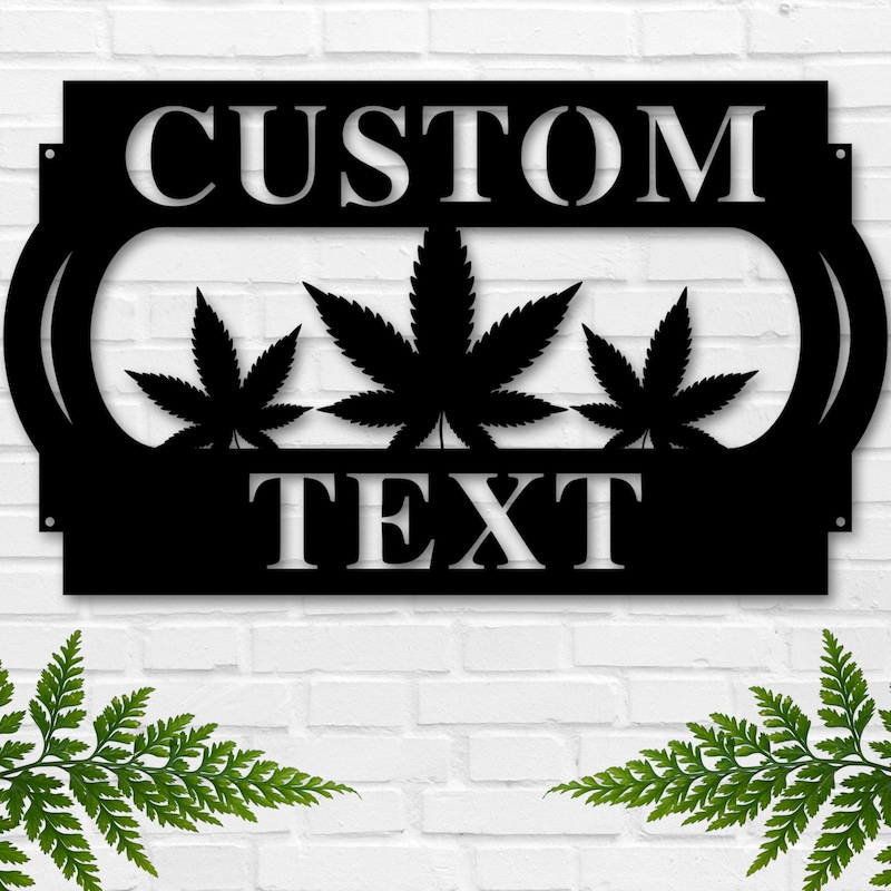 Weed Sign - Etsy