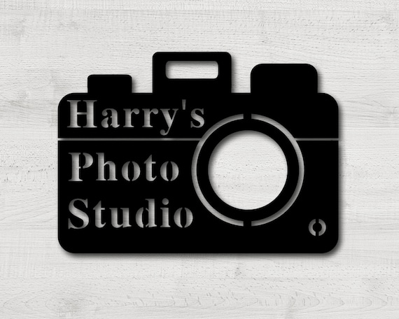 Photo Studio Metal Sign Custom Photo Studio Sign | Etsy
