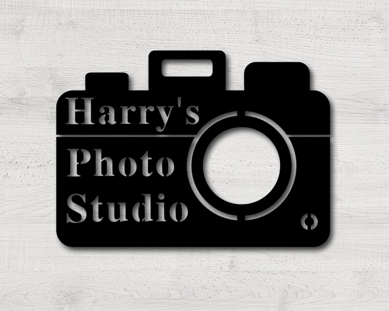 Photo Studio Metal Sign Custom Photo Studio Sign | Etsy