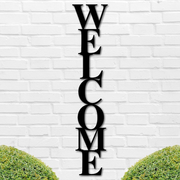 Outdoor Welcome Sign - Etsy