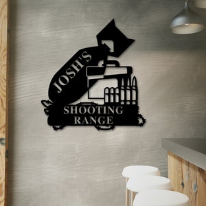 Armory Sign, Gun Room Sign, Gun Shop Sign, Shooting Range Sign ...