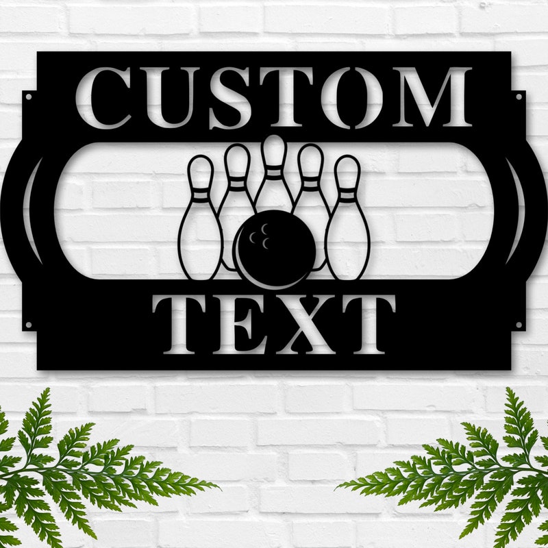 Bowling Alley Sign - Etsy