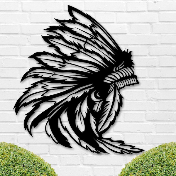 Metal Indian - Etsy