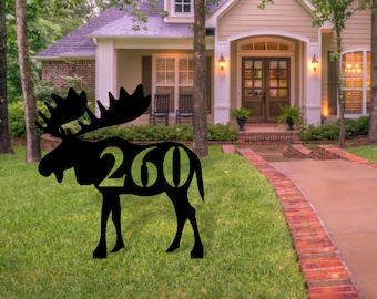 Moose Welcome Sign - Etsy