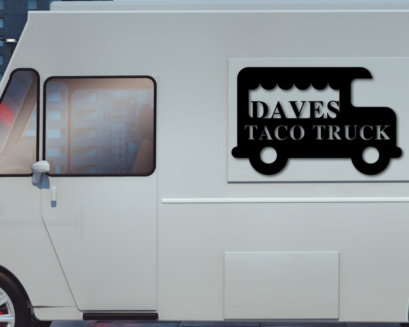 Food Truck Metal Sign Custom Food Truck Business Sign Taco - Etsy