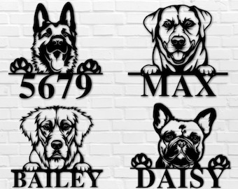 Custom Dog Sign Pet Spot Sign Dog Name Sign Personalized | Etsy