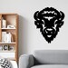 Metal Buffalo Sign, Bison Wall Art, Buffalo Decor, Bison Head, Sports ...