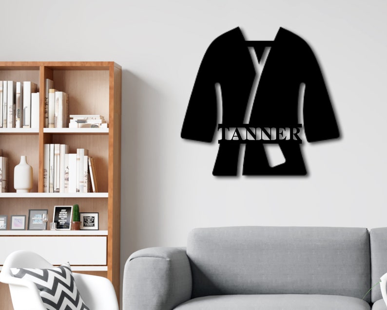 Martial Arts Metal Sign, Custom Karate Sign, Personalized Karate ...