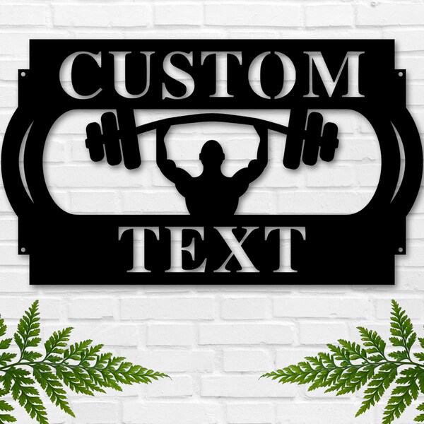 Home Gym Sign - Etsy