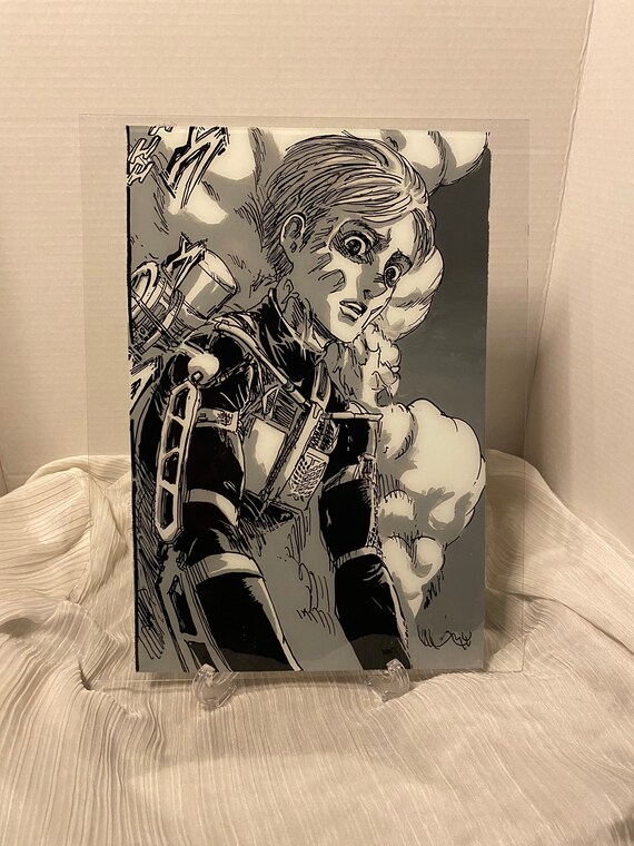 Custom Anime Glass Painting | Etsy