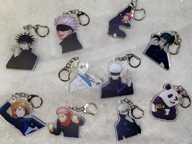 Jujutsu Kaisen Keychain | Etsy