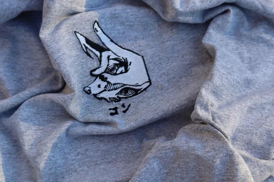 KON Demon T-shirt Anime Embroidered T-shirt Sensory Friendly unisex ...