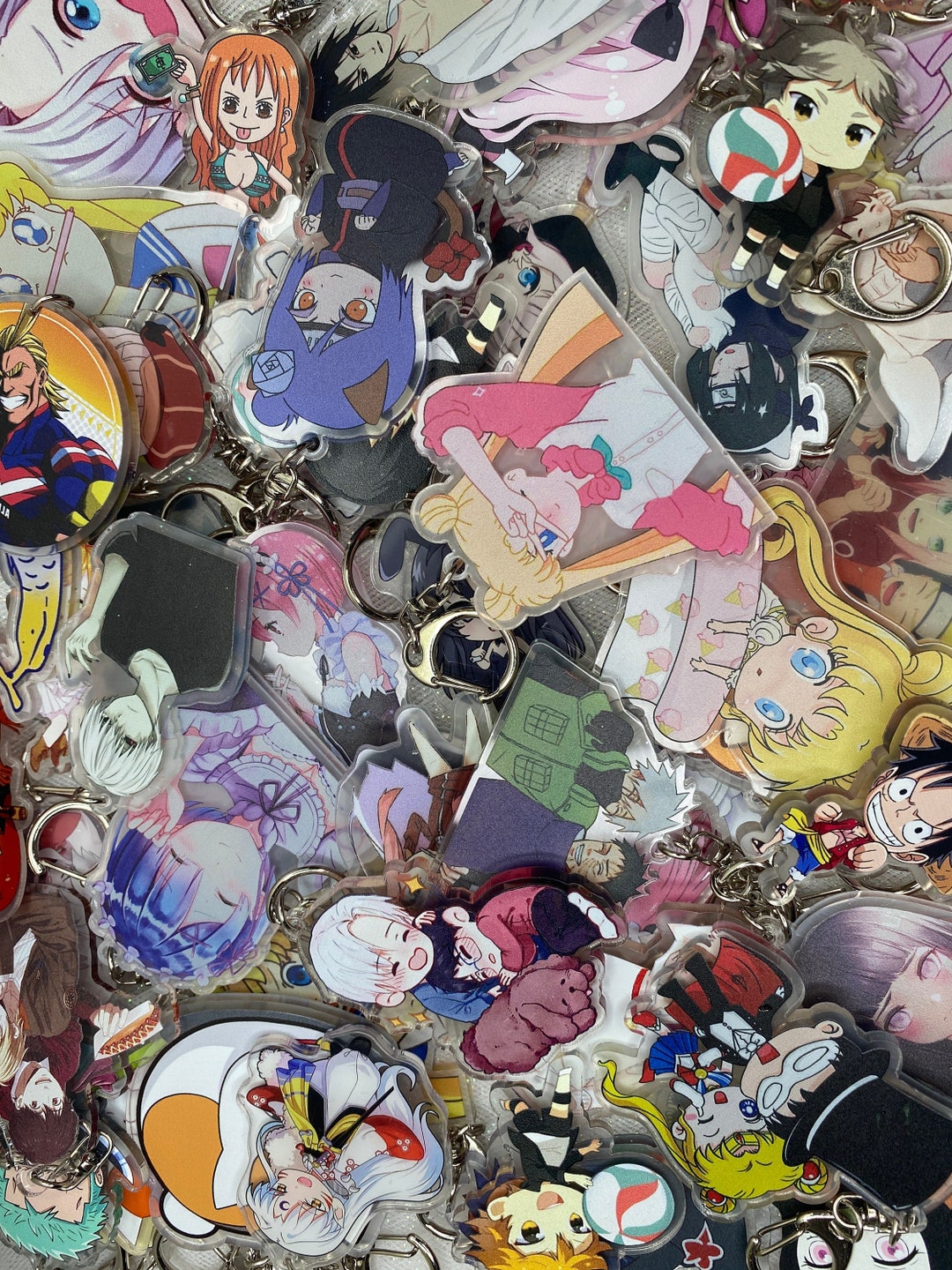Anime Key Chains - Etsy
