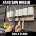 French Cleat Tool Holder BUNDLE - Digital Build Plans / Shop Organizer ...