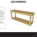 Basic Workbench BUNDLE! / Table Saw Outfeed Assembly Table / Miter Saw Station / Basic Workbench ...