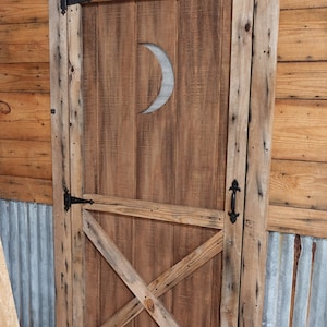 Rustic DIY Barn Door (beginner) - Digital Build Plans / Woodworking - Etsy