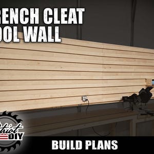 French Cleat Tool Holder BUNDLE - Digital Build Plans / Shop Organizer ...