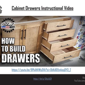 DIY Base Cabinets - Digtial Build Plans / How to Build Cabinets ...