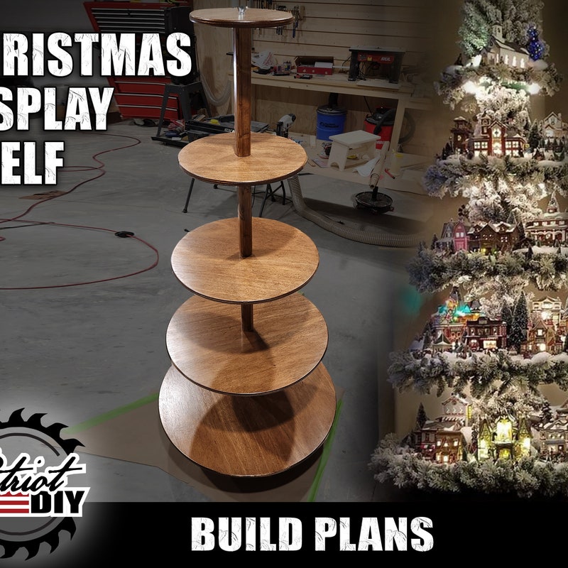 Christmas Village Tree Stand - Etsy