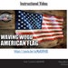 DIY Waving Wood American Flag - Digital Build Plans / Woodworking / How ...