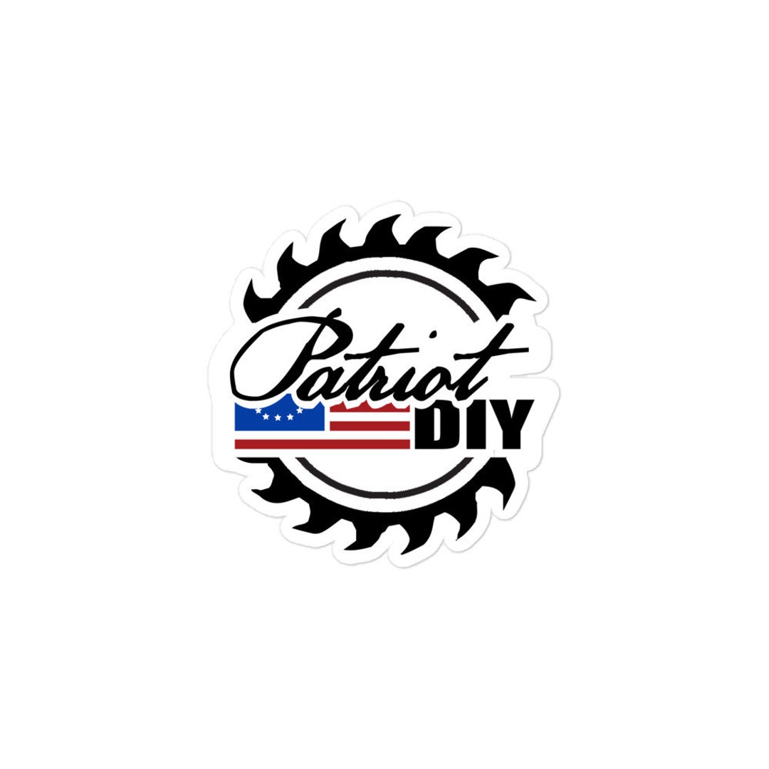 Patriot DIY Sticker: Durable Vinyl Decal - Etsy