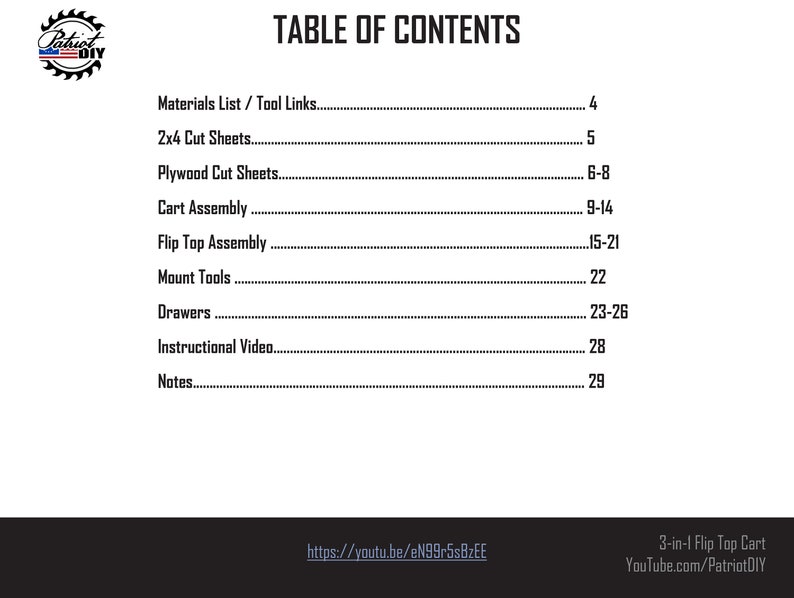3-in-1 Flip Top Planer & Jointer Tool Cart / Woodworking / Digital ...
