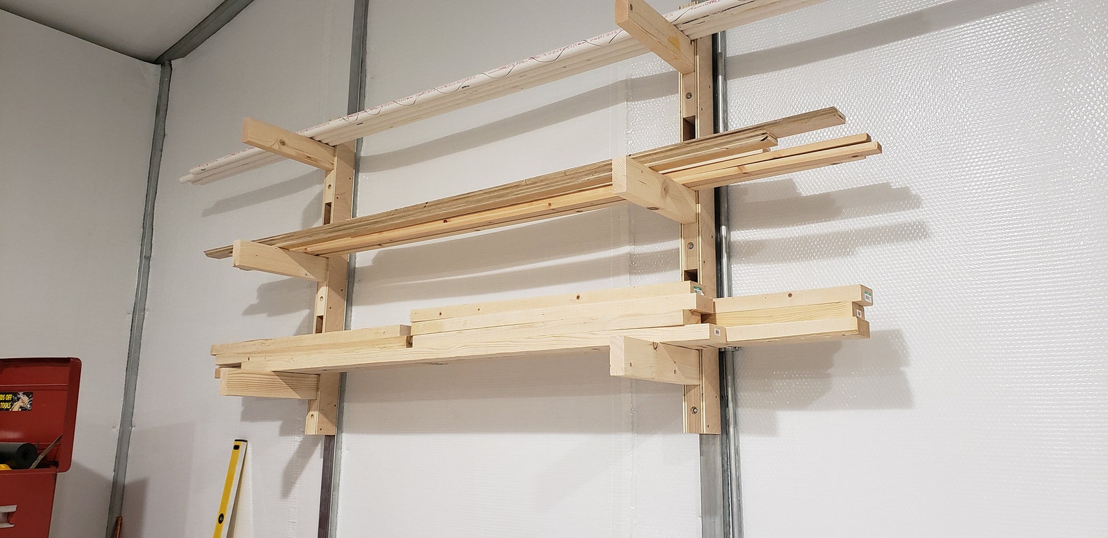 DIY Adjustable Lumber Rack Digital Build Plans / Woodworking - Etsy