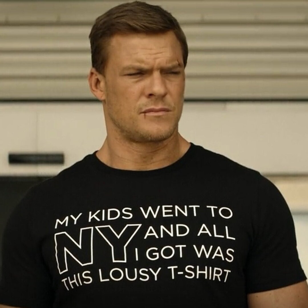 Jack Reacher T-shirt From Season 1 EP 7 My Kids Went to NY and All I ...