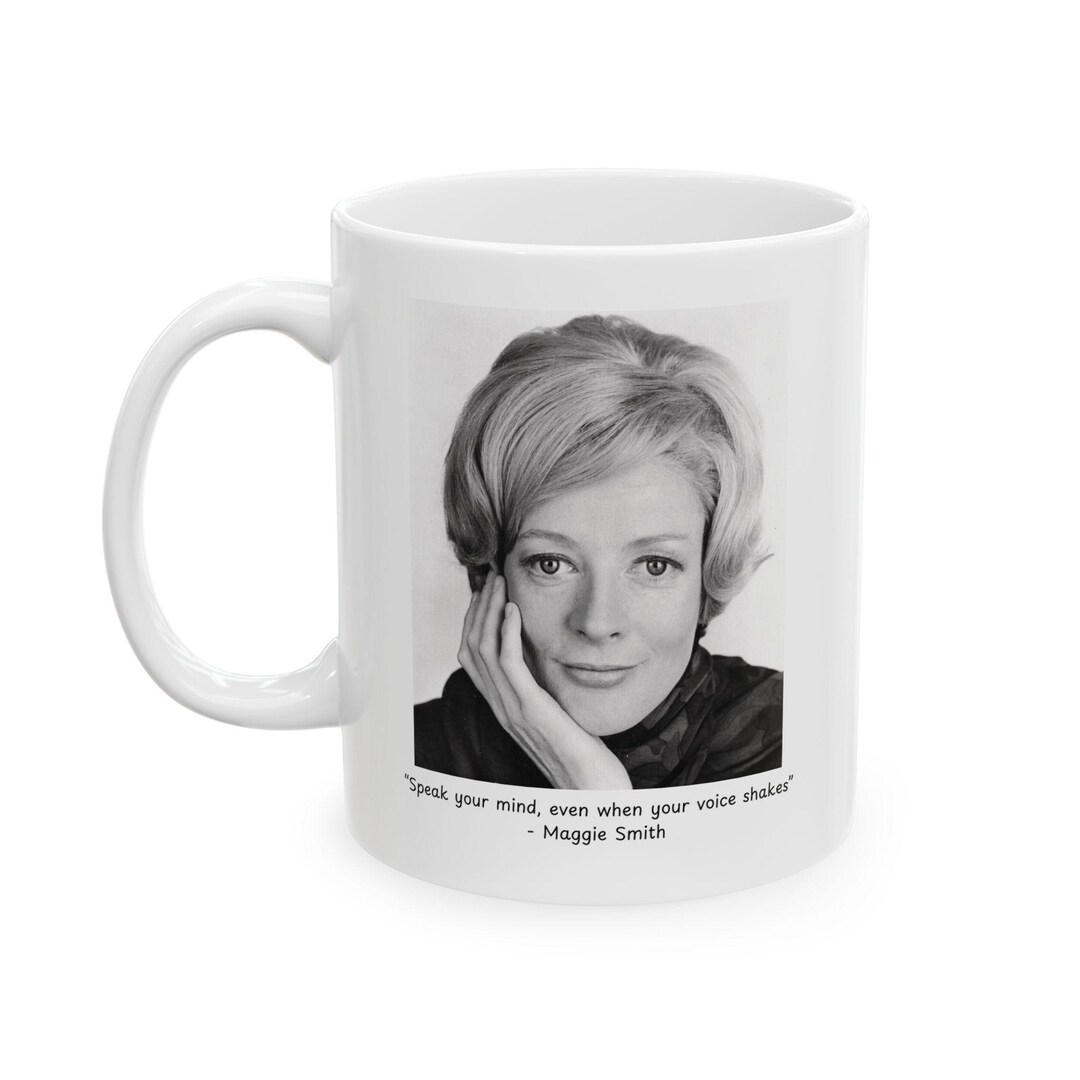 Maggie Smith in Loving Memory Ceramic Mug Memorial Mug, Remembrance ...