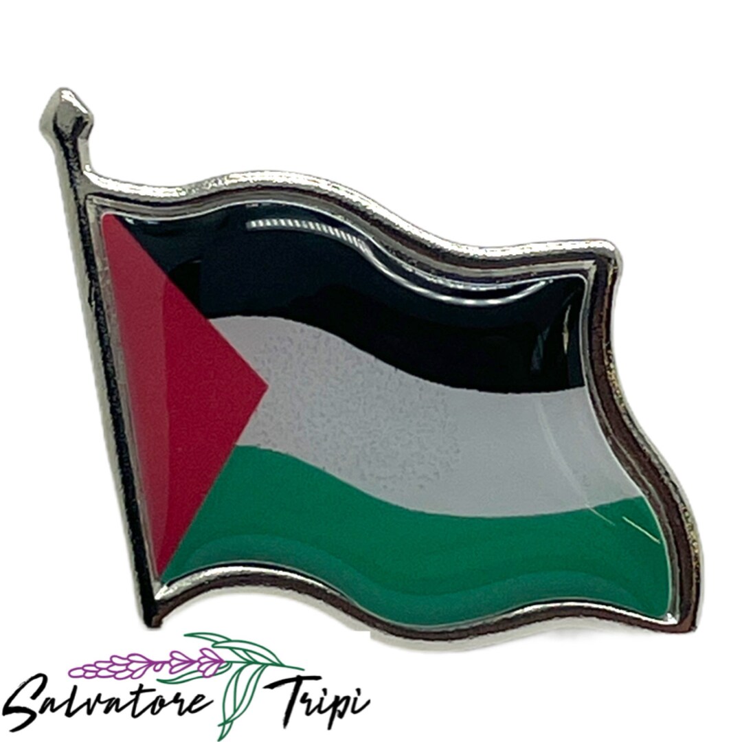 PALESTINE Country Flag Pin Badge Lapel Nation Territory Gaza High ...