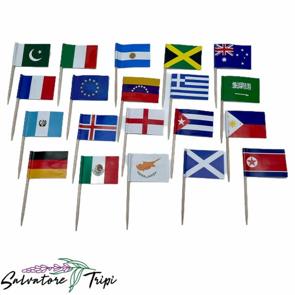Custom Toothpick Flags - Etsy