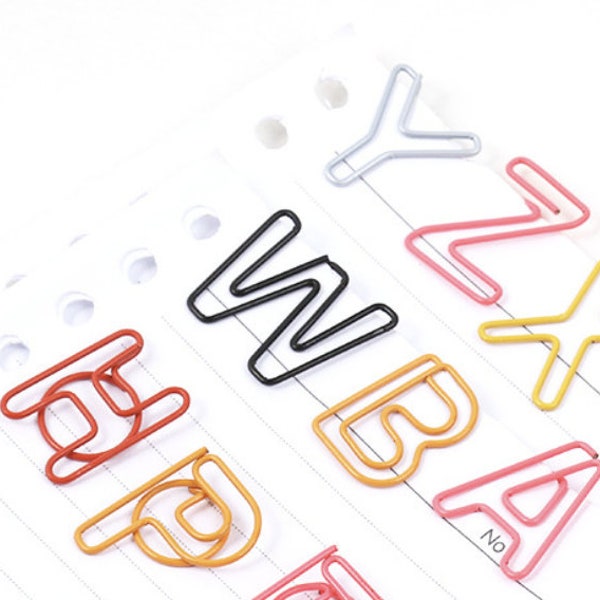 Shaped Paper Clips - Etsy