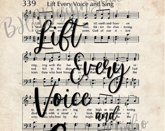 Lift Every Voice | Etsy
