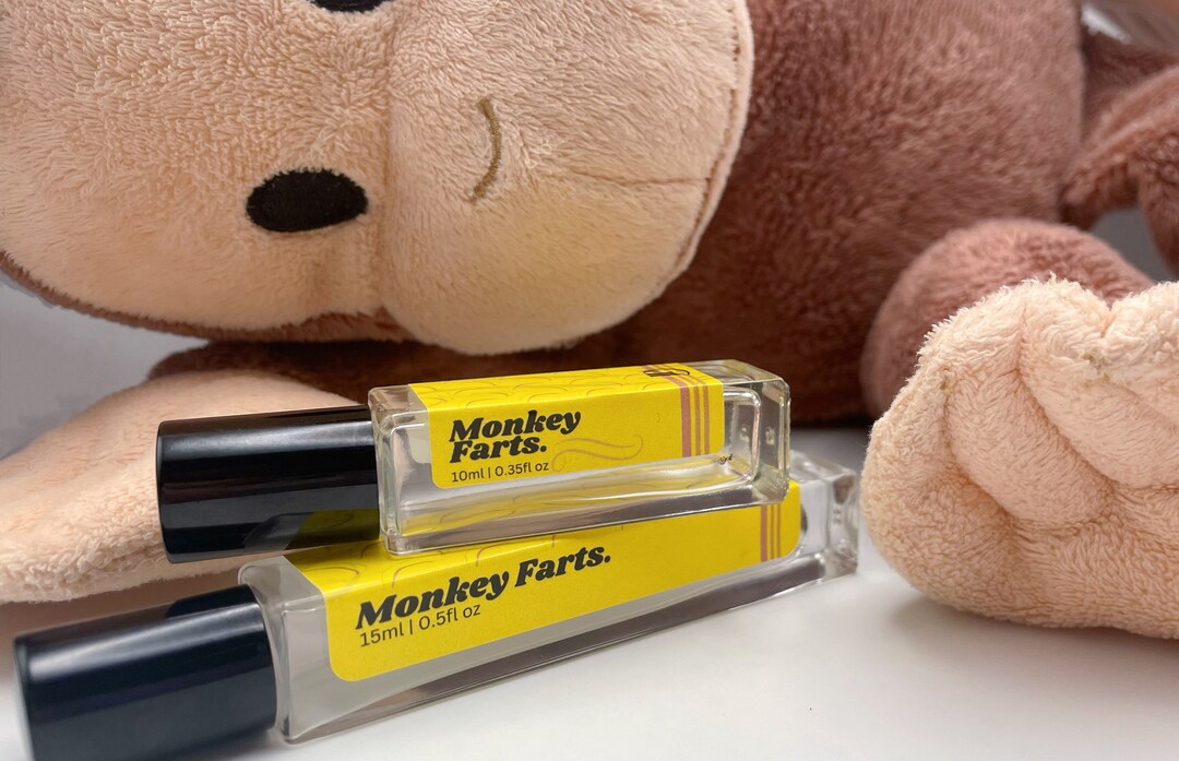 Banana Candy Monkey Farts Perfume | Customizable Rollerball Perfume ...