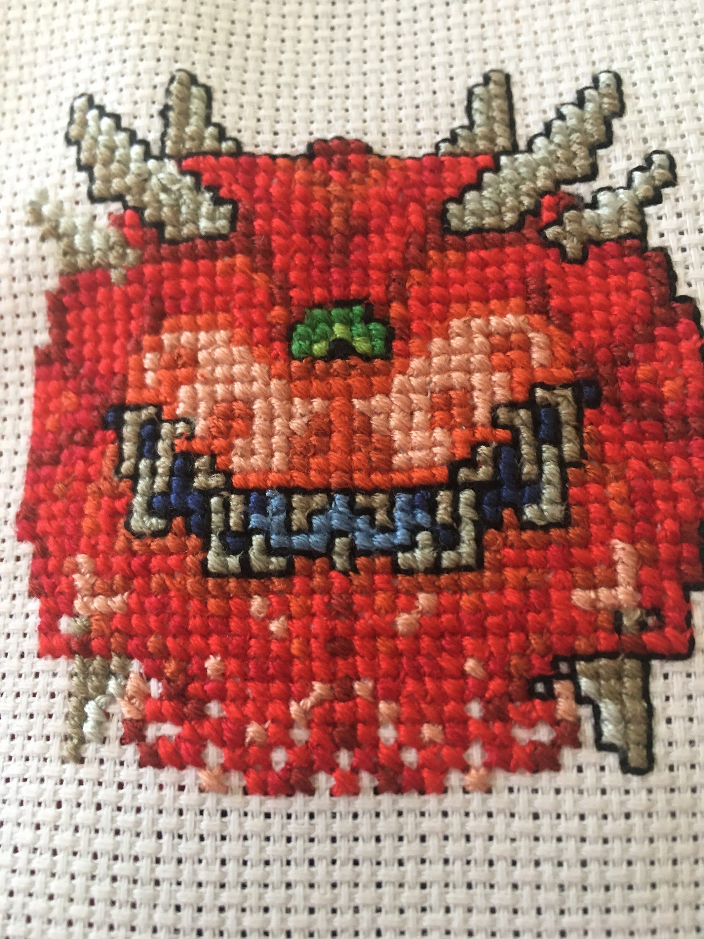 Doom Cacodemon Cross Stitch Pattern - Etsy