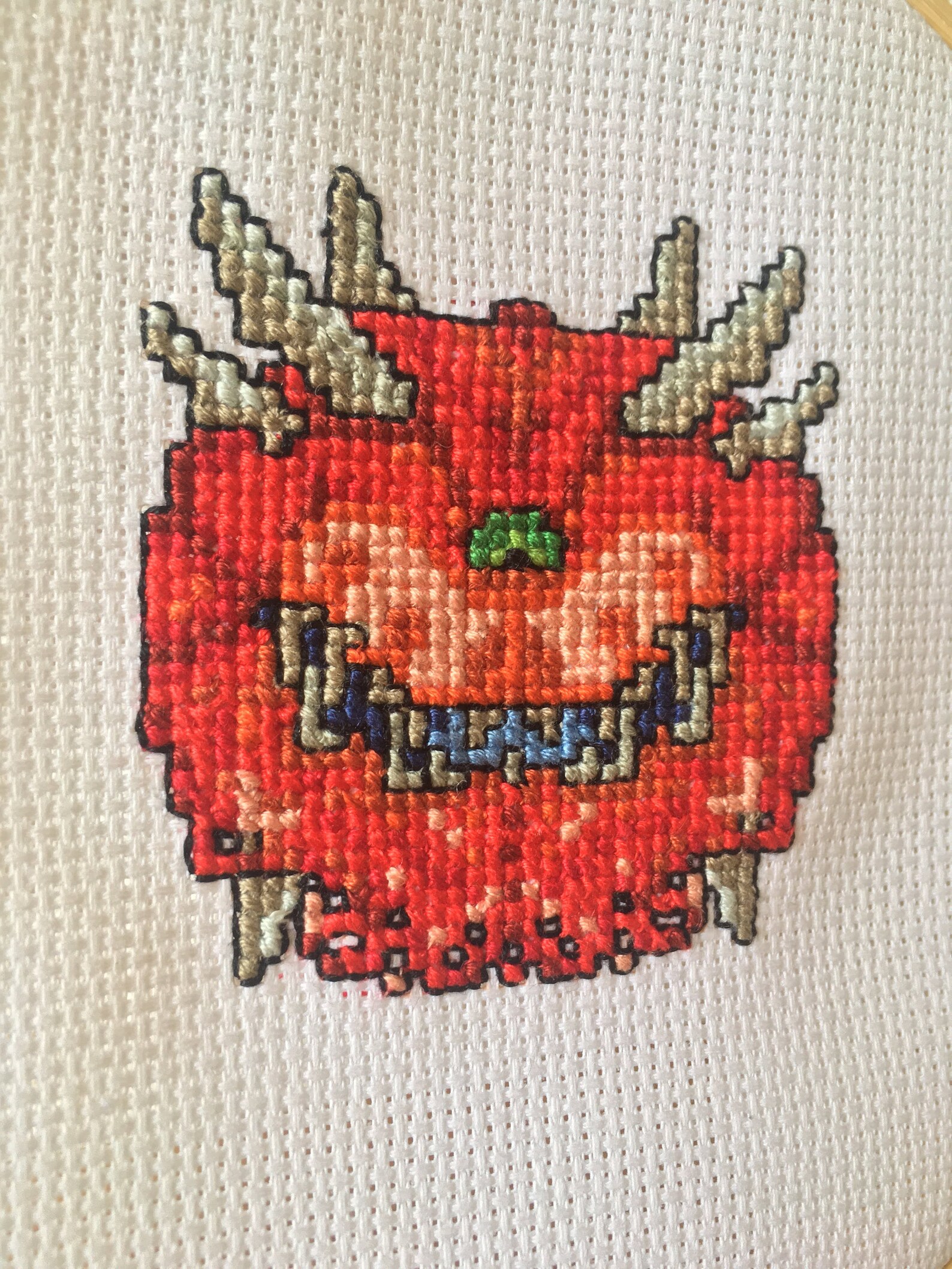 Doom Cacodemon Cross Stitch Pattern - Etsy
