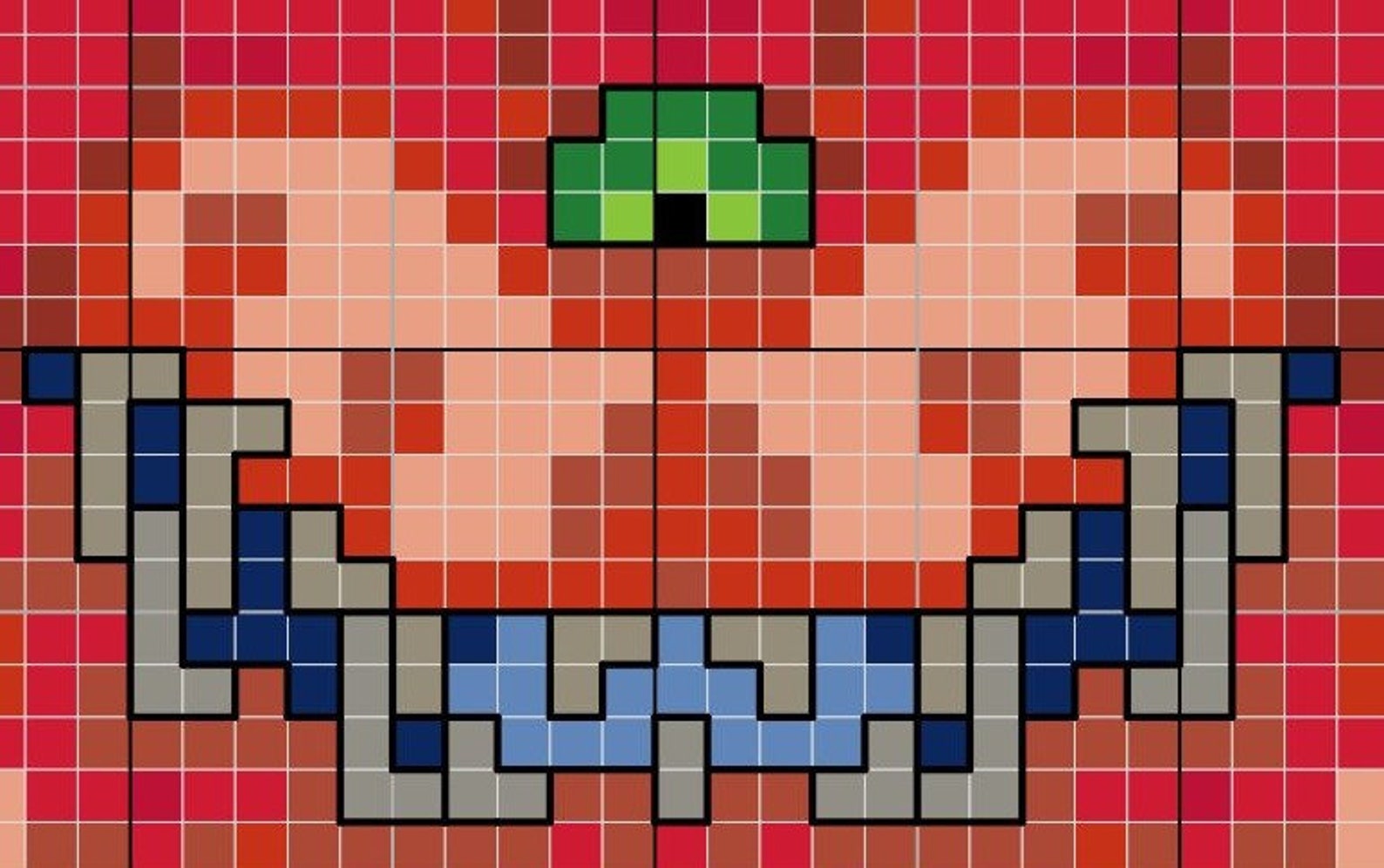 Doom Cacodemon Cross Stitch Pattern - Etsy