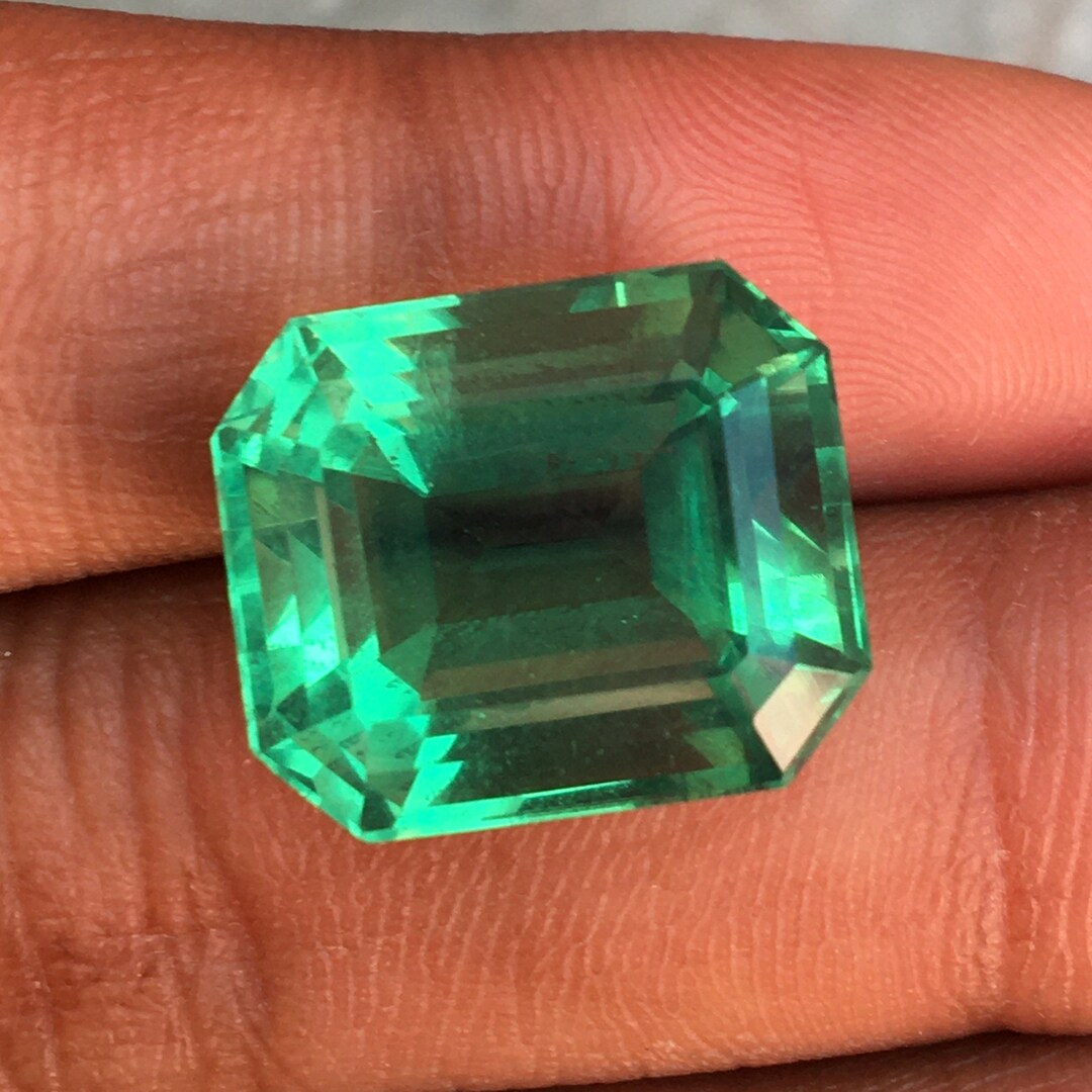 Genuine Beautiful Green Beryl Cut Gemstone Good Color Top Quality for ...