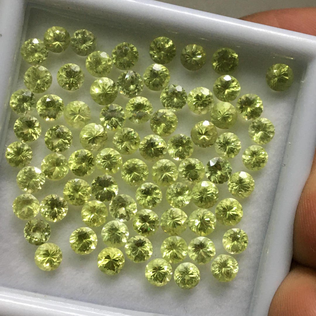 Gorgeous (unheated) Calibrated Chrysoberyl Round Cut Gemstone Fabulous ...