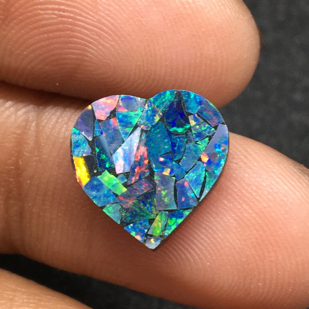 Wonderful Natural Australian Triplet Opal Cabochon Gemstone 3.15 Carat ...