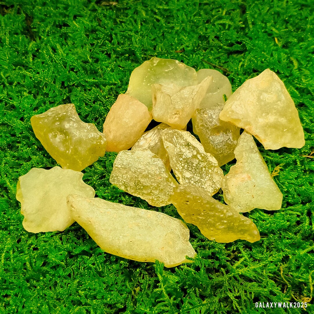 Libyan Desert Glass,milky Yellow Meteorite Fragment,rare Natural ...