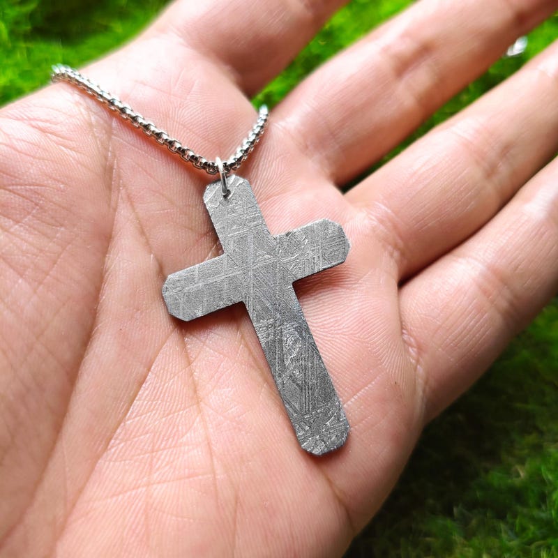 Meteorite Cross - Etsy