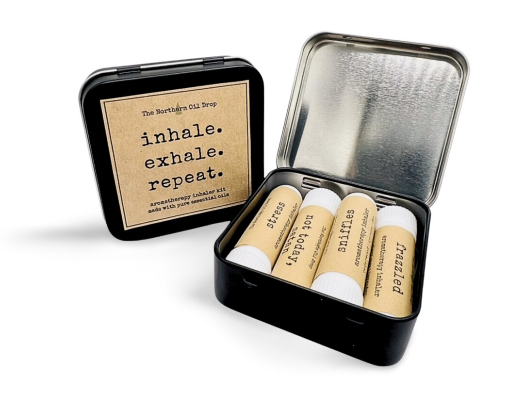 Aromatherapy Inhaler Variety Pack Essential Oil Diffuser Stick Travel ...