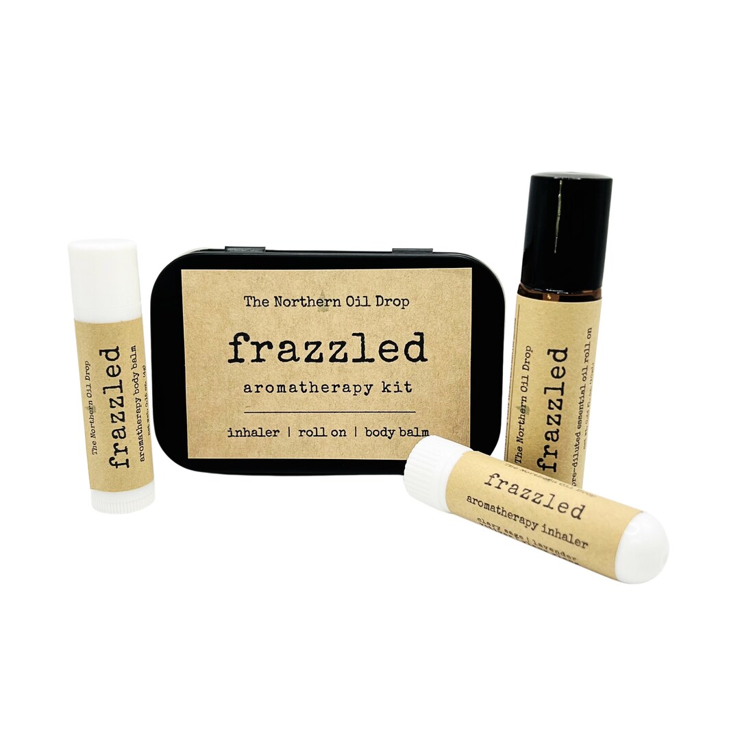 Calming Aromatherapy Kit Anxiety Stress Calming Essential Oil Roller ...