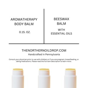 Headache Aromatherapy Balm Set With Essential Oils Mini Body Balm ...
